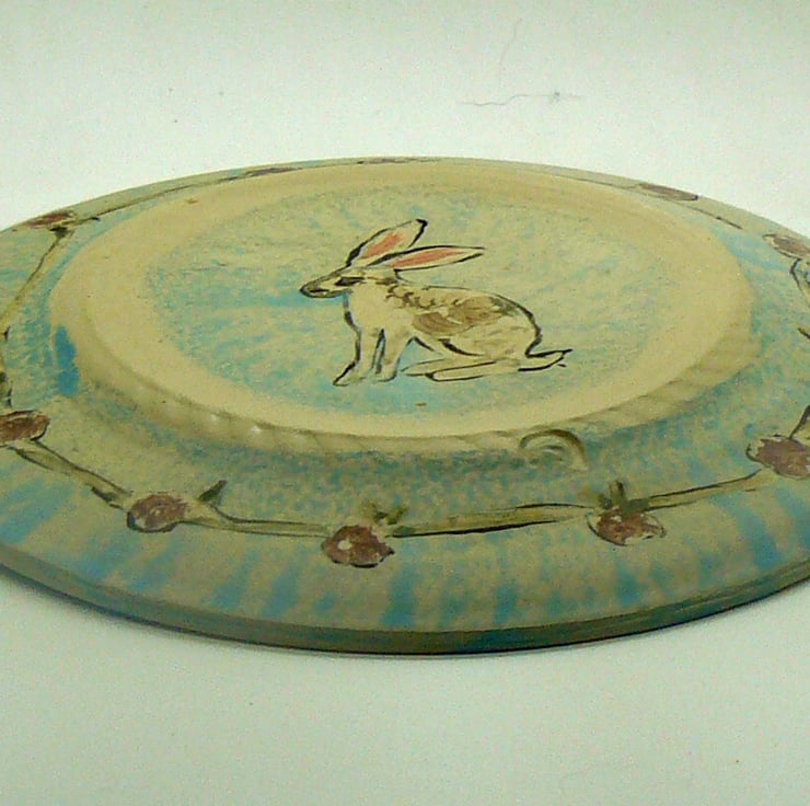 Hare Plate - Folksy
