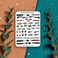 Correction stickers, Planner stickers, Bullet j... - Folksy
