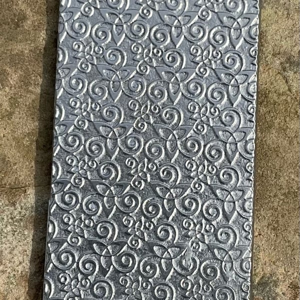 Rolling mill texture plate. Pattern plate 09 - Folksy