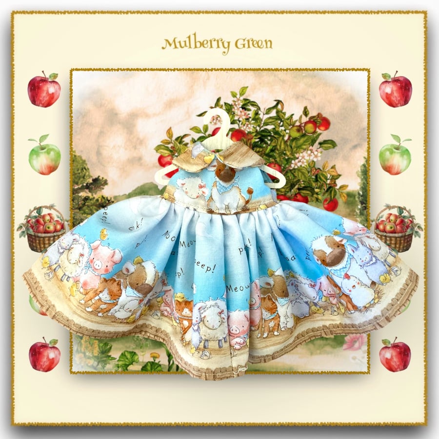 Farm Animals Dress - Folksy