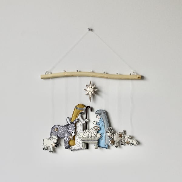 Special Order for Sarah - 'The Nativity' Suspen... - Folksy