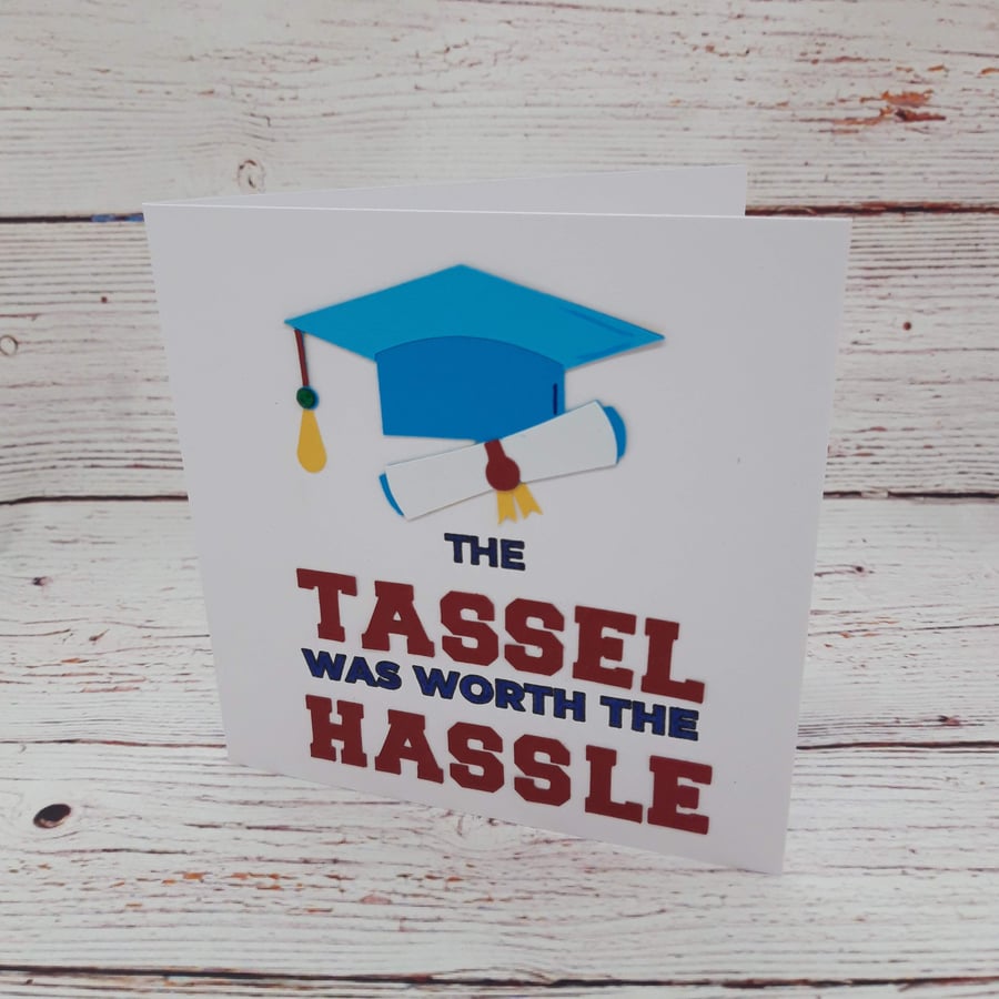 Graduation, Exam Congratulations Card - Folksy