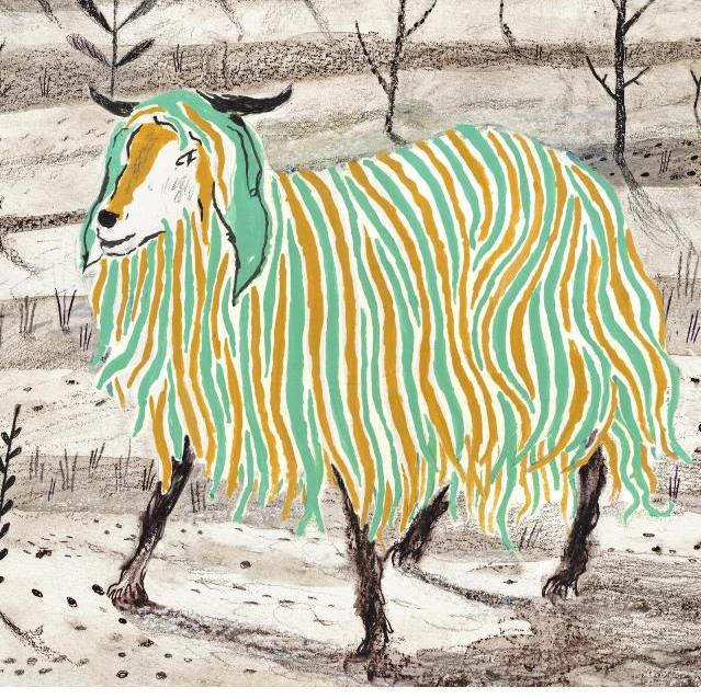 The Scapegoat A3 Print - Folksy