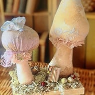 Handmade fairy toadstools - Folksy