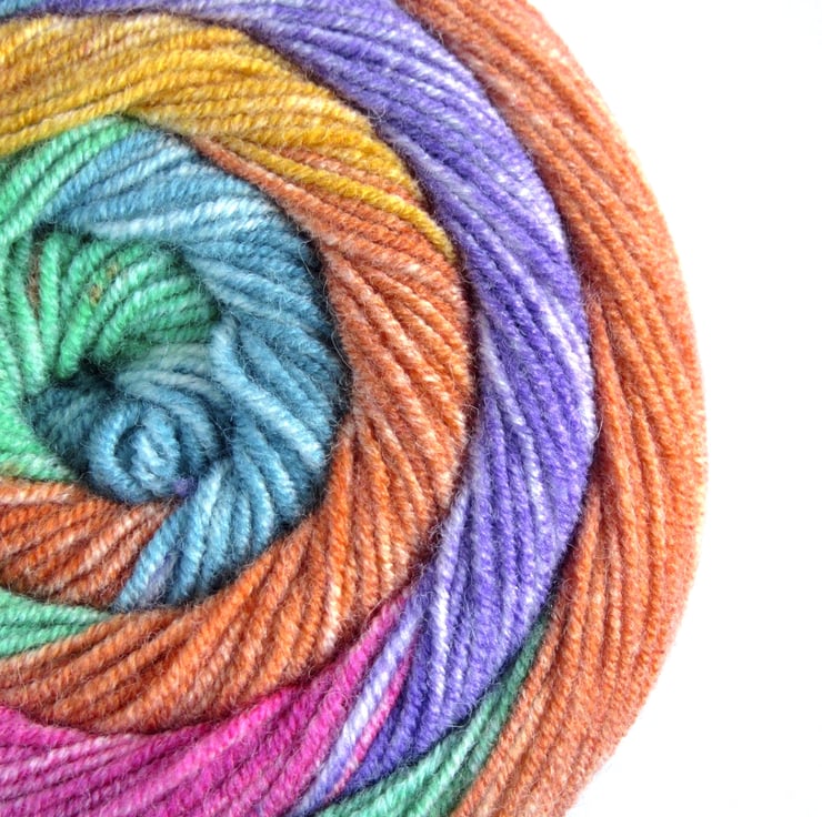 Tonal Yarn - Acrylic and Wool Mix 200g - Folksy