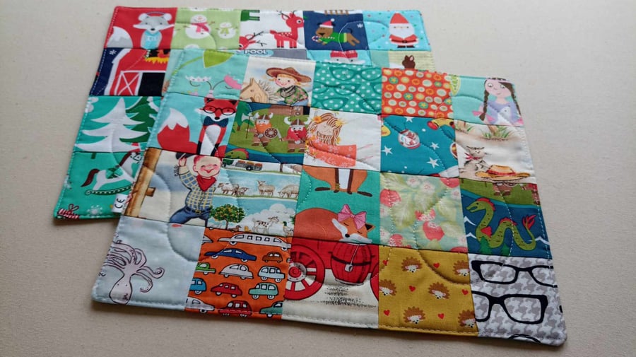 I spy quiet toy game, reversible playmat, activ... - Folksy