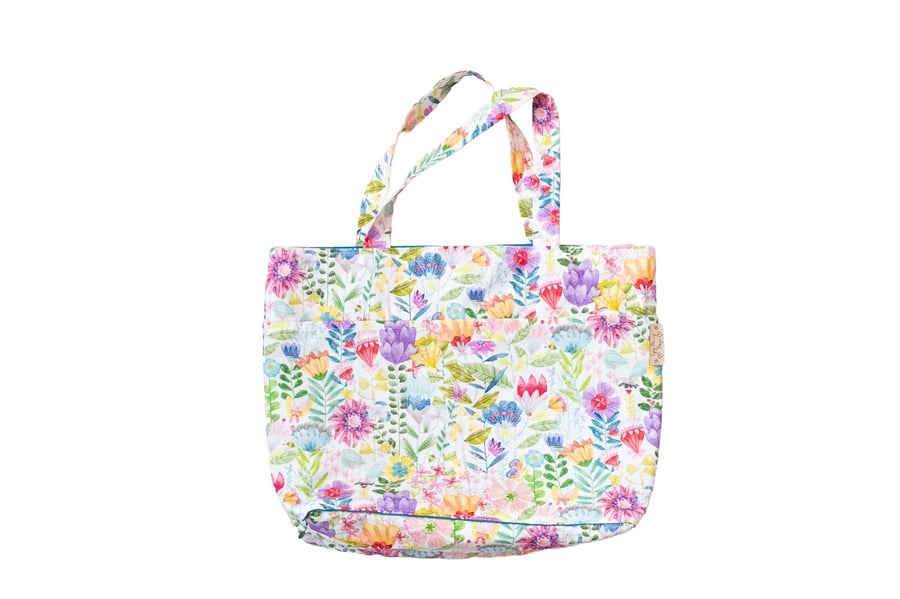 Beautiful floral design Tote Bag - Folksy