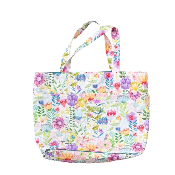 Beautiful floral design Tote Bag - Folksy