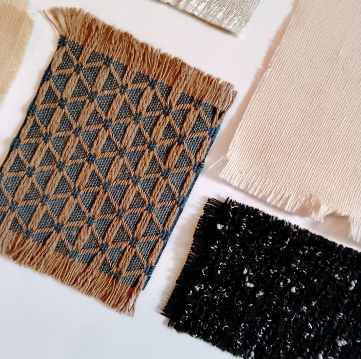 Handmade miniature dolls house rug bundle linen... - Folksy