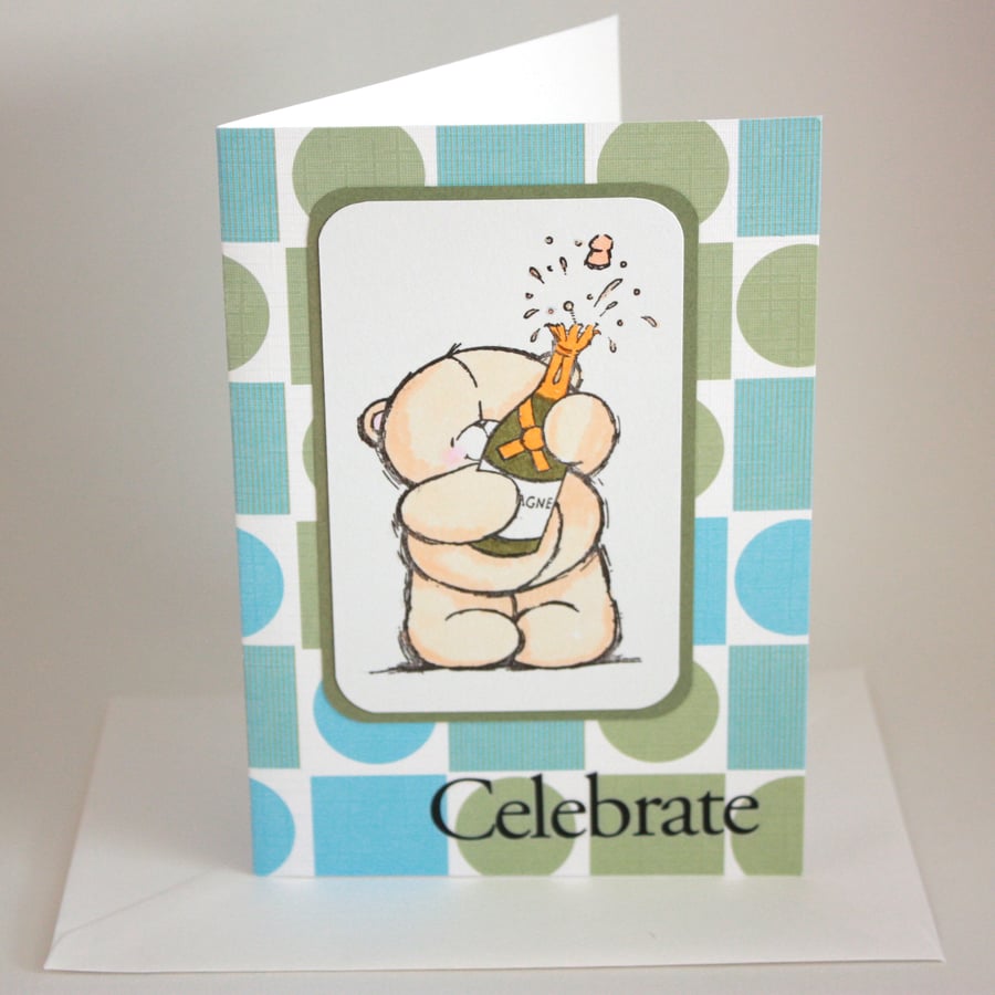 Handmade Congratulations card - Forever Friends... - Folksy