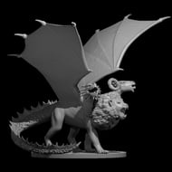 Chimera - 3D Printed Resin DnD Pathfinder Figur... - Folksy