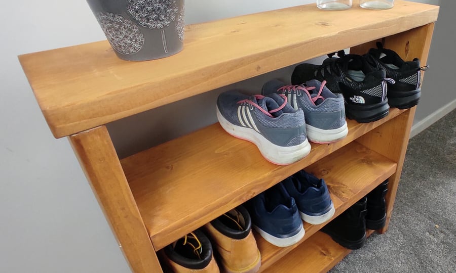 Wildebeest. The 3 Shelf Shoe Storage Rack - She... - Folksy