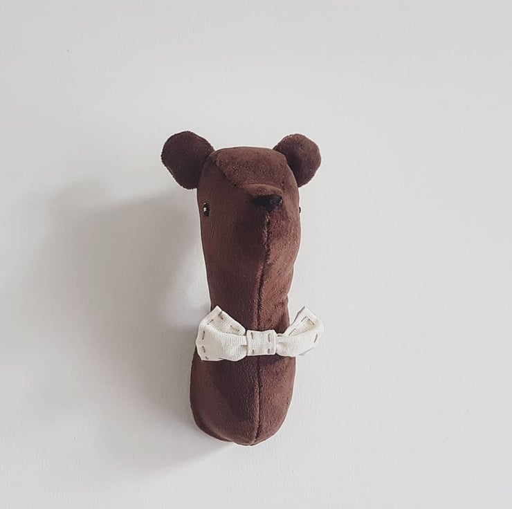 Wall Hanging, Soft Sculpture, the Three Bears - Folksy