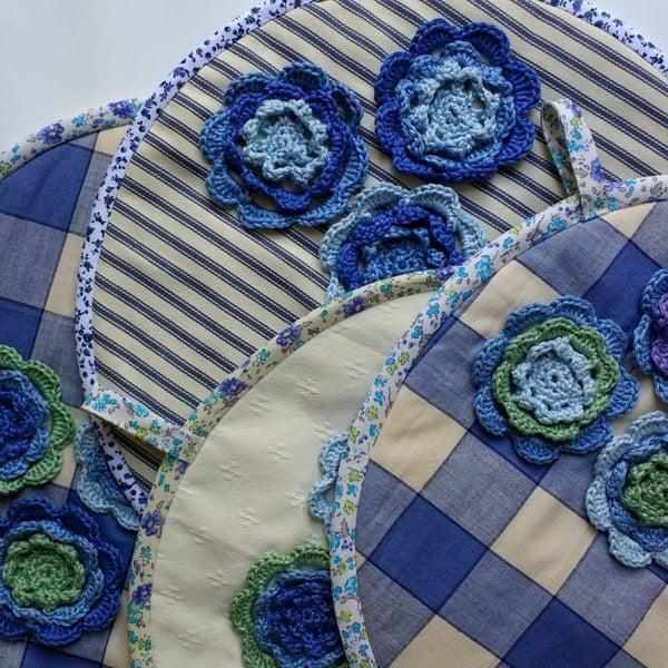 Handmade Aga stove hob topper cover chefs pad - Folksy