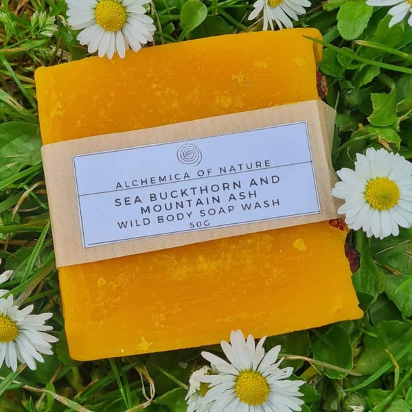 Wild Rowan Soap With Sea Buckthorn And Neroli F... - Folksy