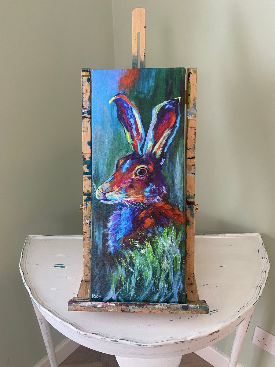 “Hare I am “ print - Folksy