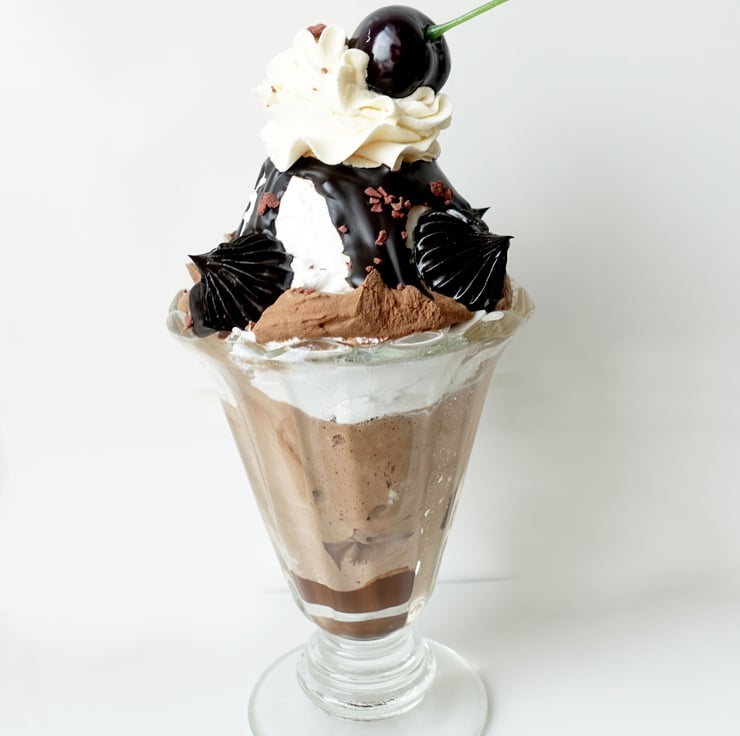 Chocolate Fudge Sundae Fake Food Novelty. Pro... - Folksy