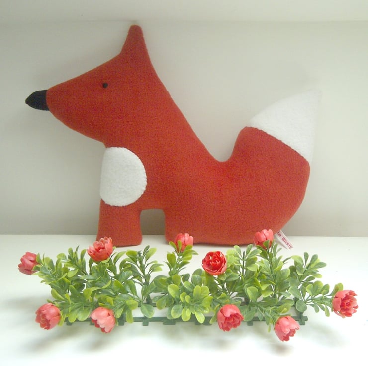 Sweet Woodland Fox, a Friendly Soft Toy in Cudd... - Folksy