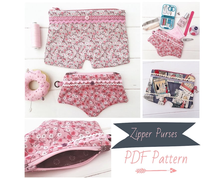 Digital PDF Sewing Pattern for Knickers Style M... - Folksy