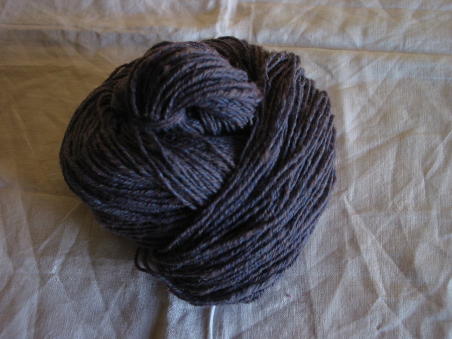 Hand spun Scottish Yarn 'Blue Horizon' - Folksy