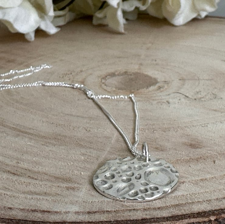 Handmade Silver Pendant - Folksy