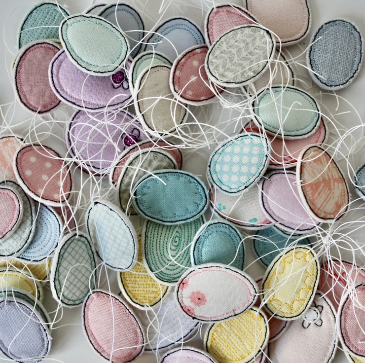 Egg Collection 15 - Hanging Decoration - Folksy