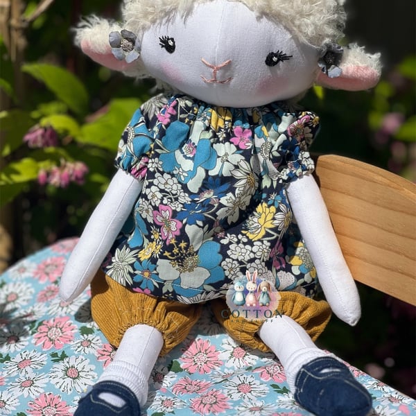 Tilly lamb - Folksy