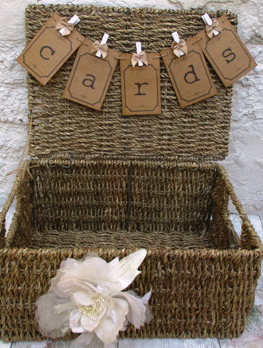 Wedding Cards Bunting Banner - Cards Sign - Pho... - Folksy