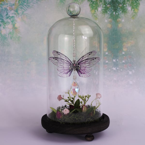 Stunning Fairy Bell Jar Wish Fairytale Fairy Wi... - Folksy