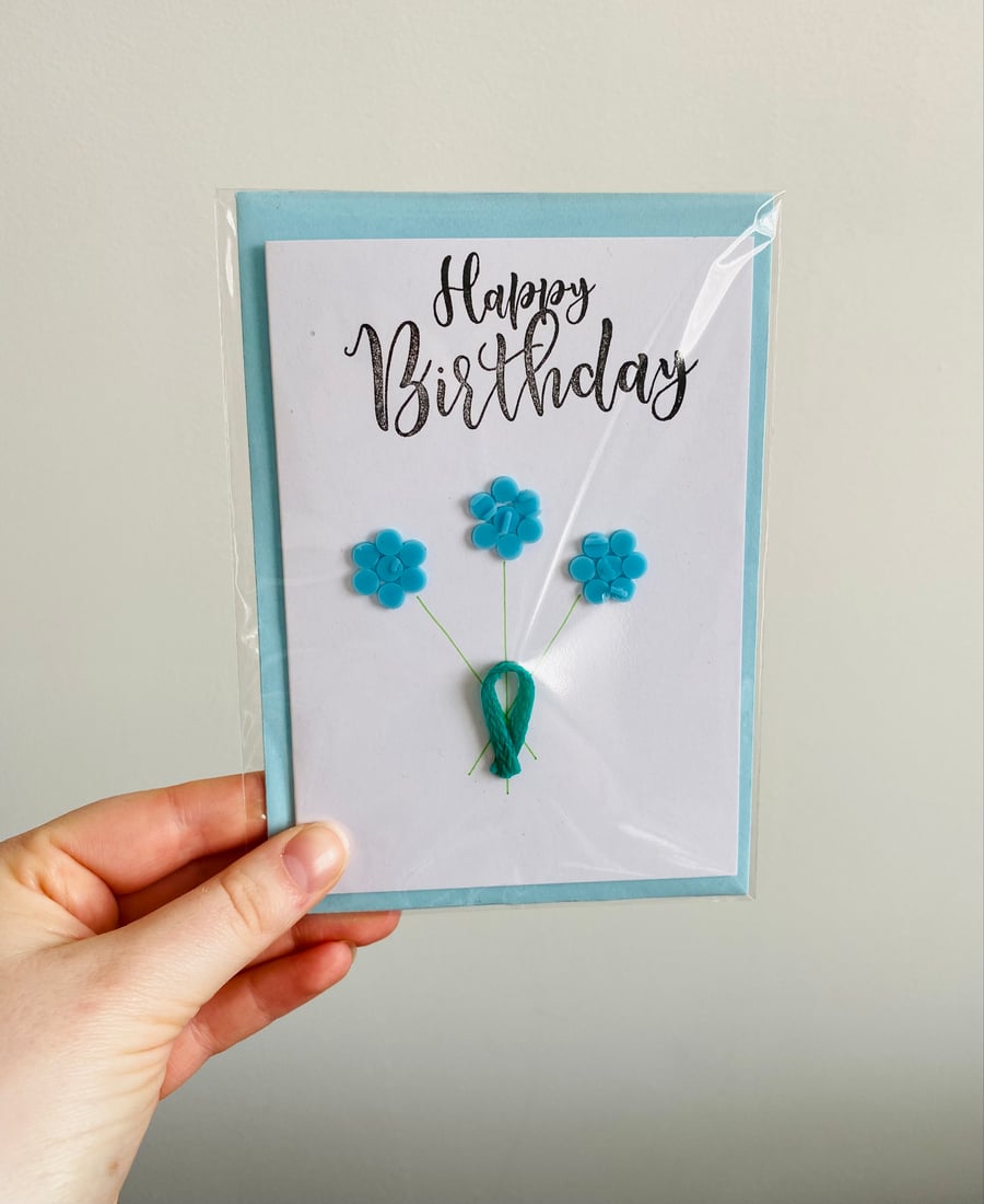 Beach Waste Greetings Card A6 - Happy Birthday - Folksy