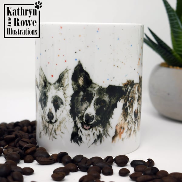 Border Collie, Border Collie Mug, Border Collie... - Folksy