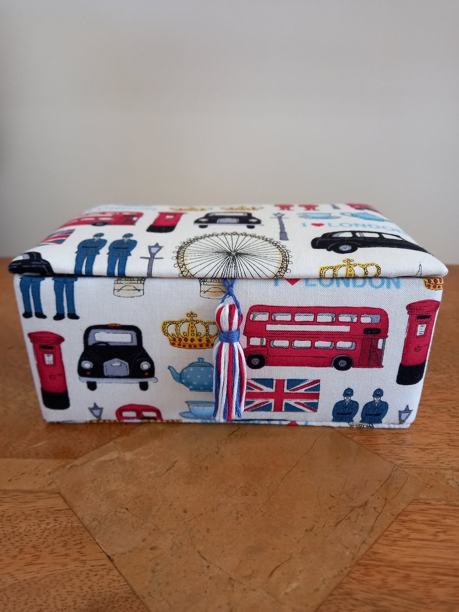 London Trinket Box, Coronation Keepsake, Britis... - Folksy