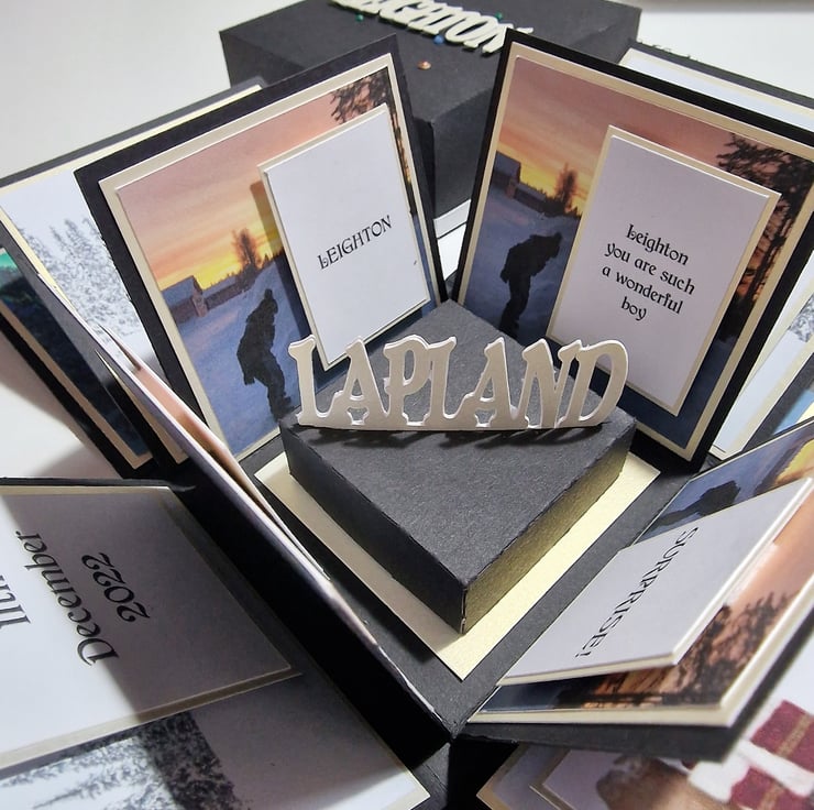 Exploding Occasions Box - Surprise Trip to LAPL... - Folksy