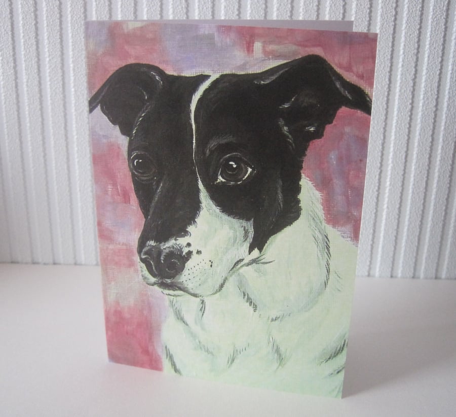 Dog Card - Folksy