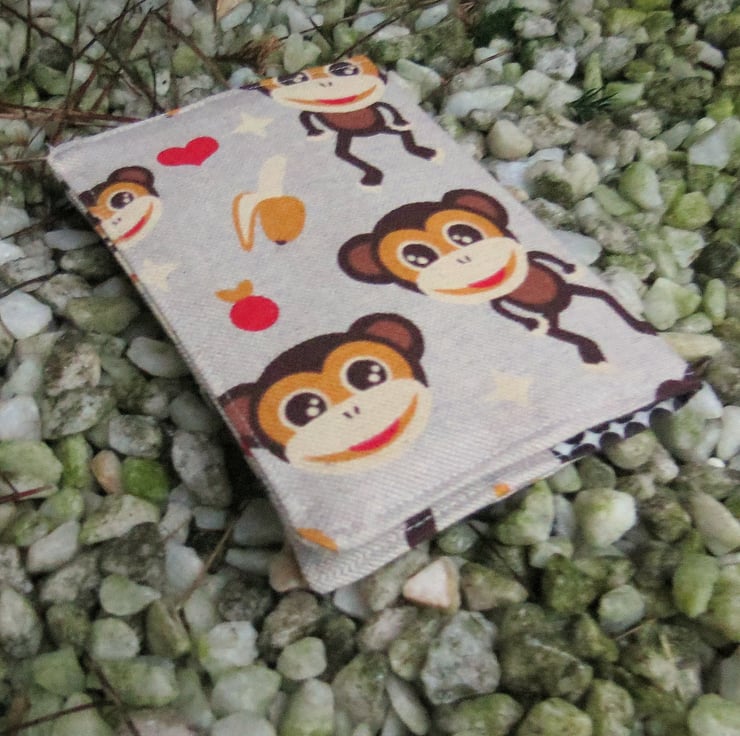 Monkey. A passport cover with a monkeys design... - Folksy
