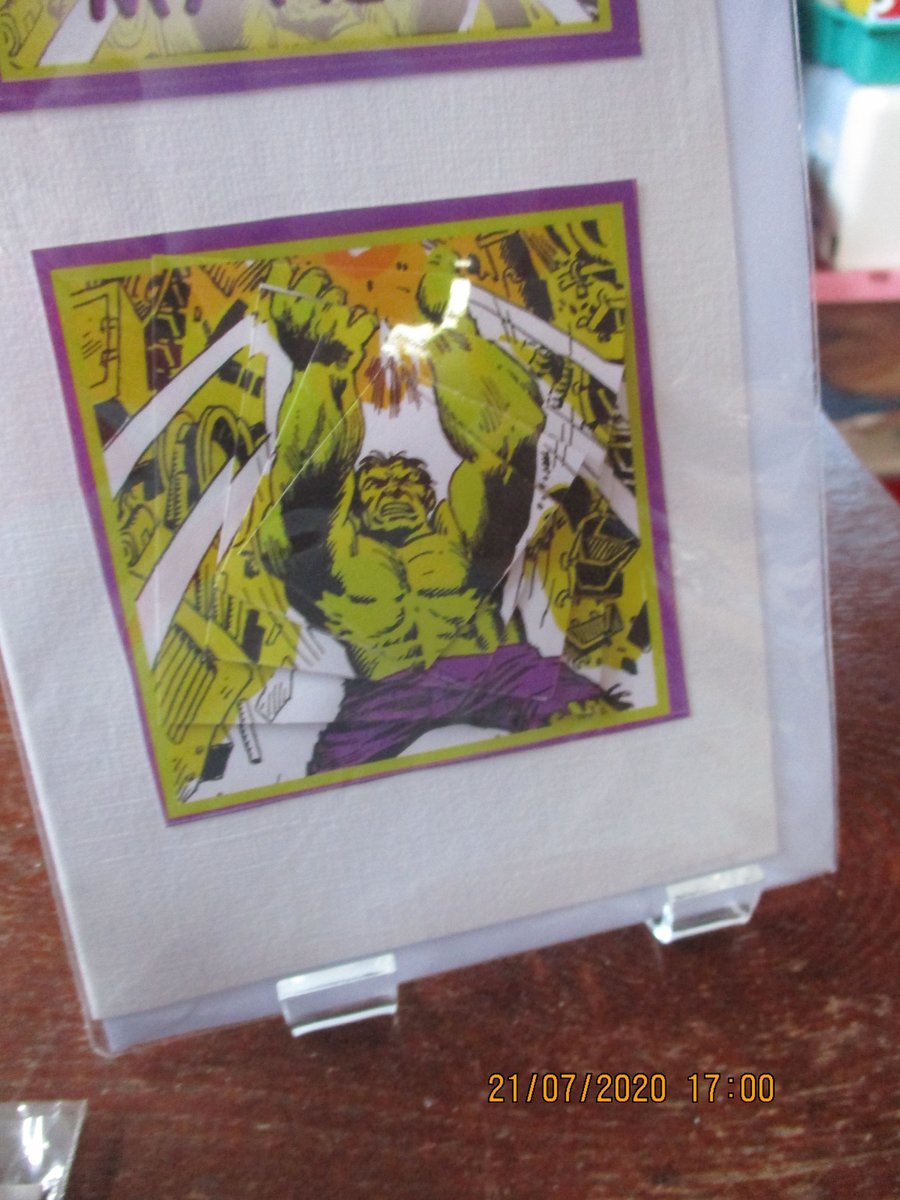 My Hero! The Hulk Card - Folksy