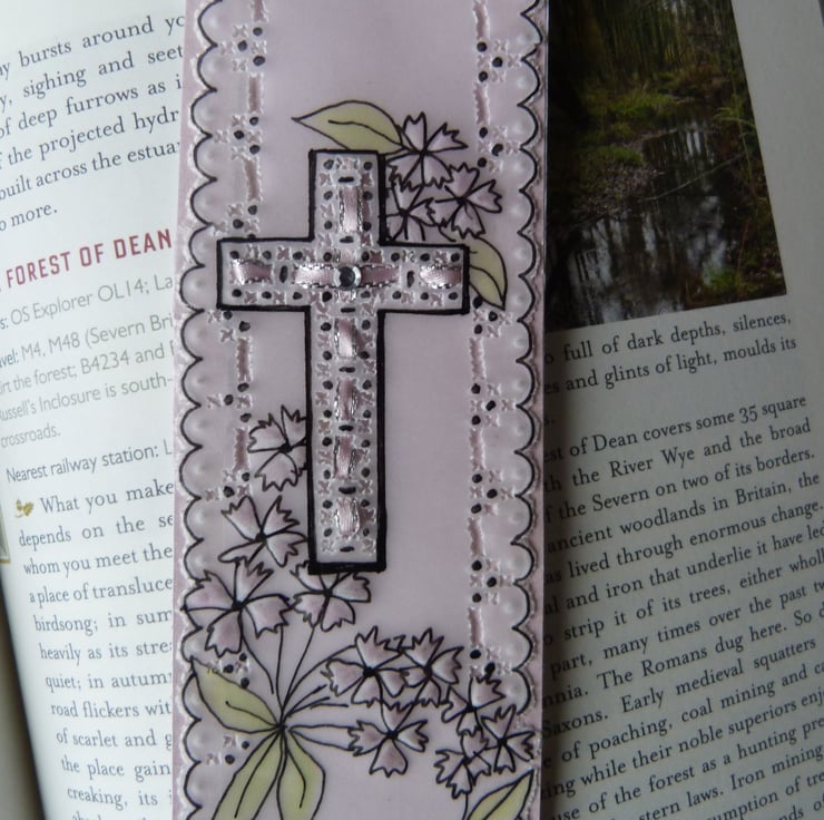 Religious Parchment Bookmark - Folksy