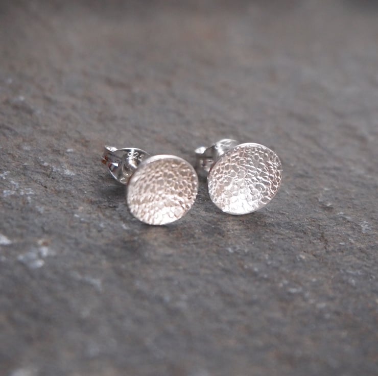 Sterling Silver Stud Earrings - Folksy