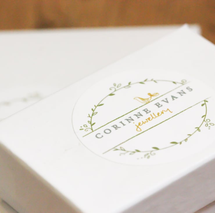 Labrador dog sterling silver necklace with copp... - Folksy