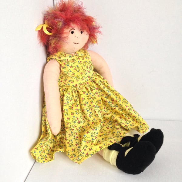 Ruby Rag Doll (reserved for a customer)- 42cm r... - Folksy