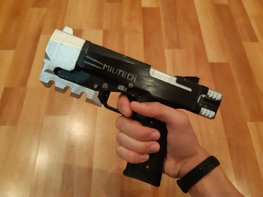 Cyberpunk 2077 - Militech M-10AF Lexington - 3D... - Folksy