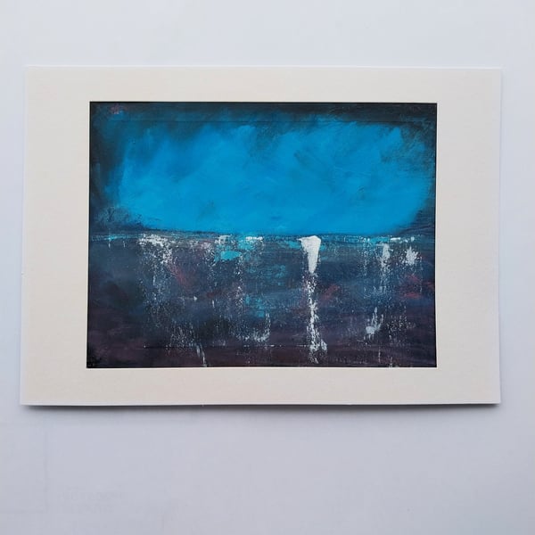 Where Does The Ocean Goes Original Acrylic Pain... - Folksy