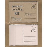 POSTCARD RECYCLING KIT Looseleaf mail art zine ... - Folksy