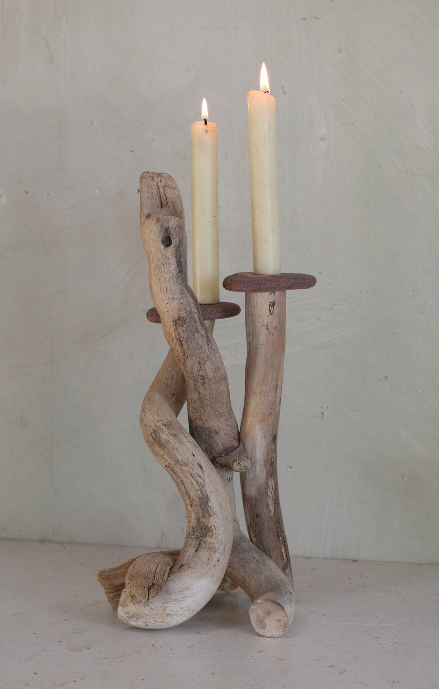 Driftwood Candle holder,Driftwood Candelabra,Dr... - Folksy
