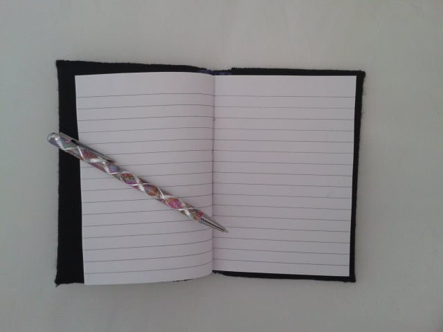 Felt covered notebook - needle felted horse in ... - Folksy