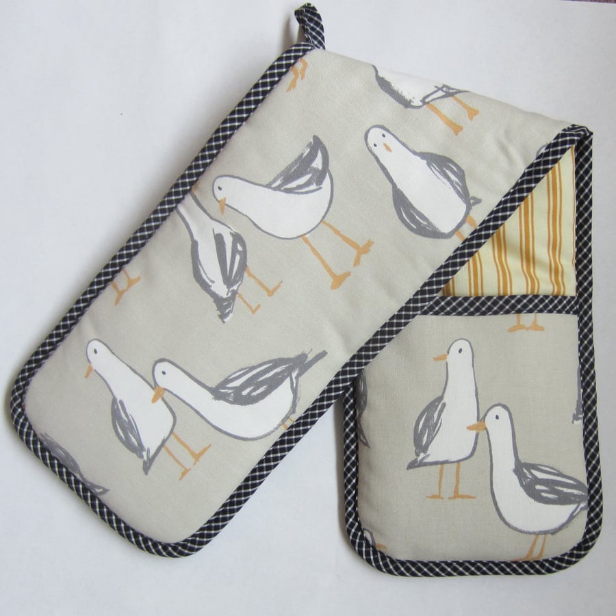 Seagull Oven Gloves - Folksy