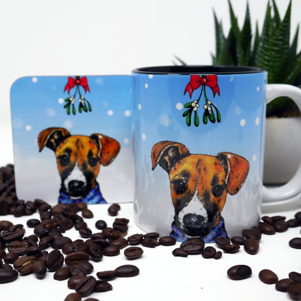Puppy, Puppy Mug, Whippet Puppy, Dog Mug, Dog C... - Folksy