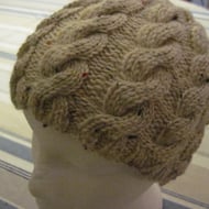 Cable Knit Bob Cap - Folksy