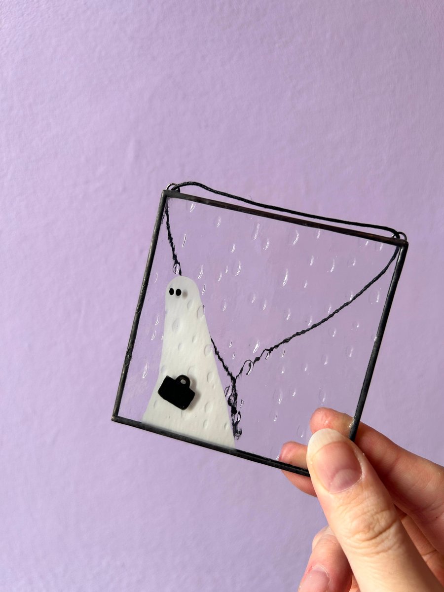 Phantom Portrait - Busy Ghost - Folksy