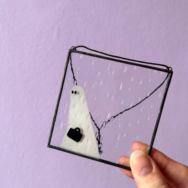 Phantom Portrait - Busy Ghost - Folksy
